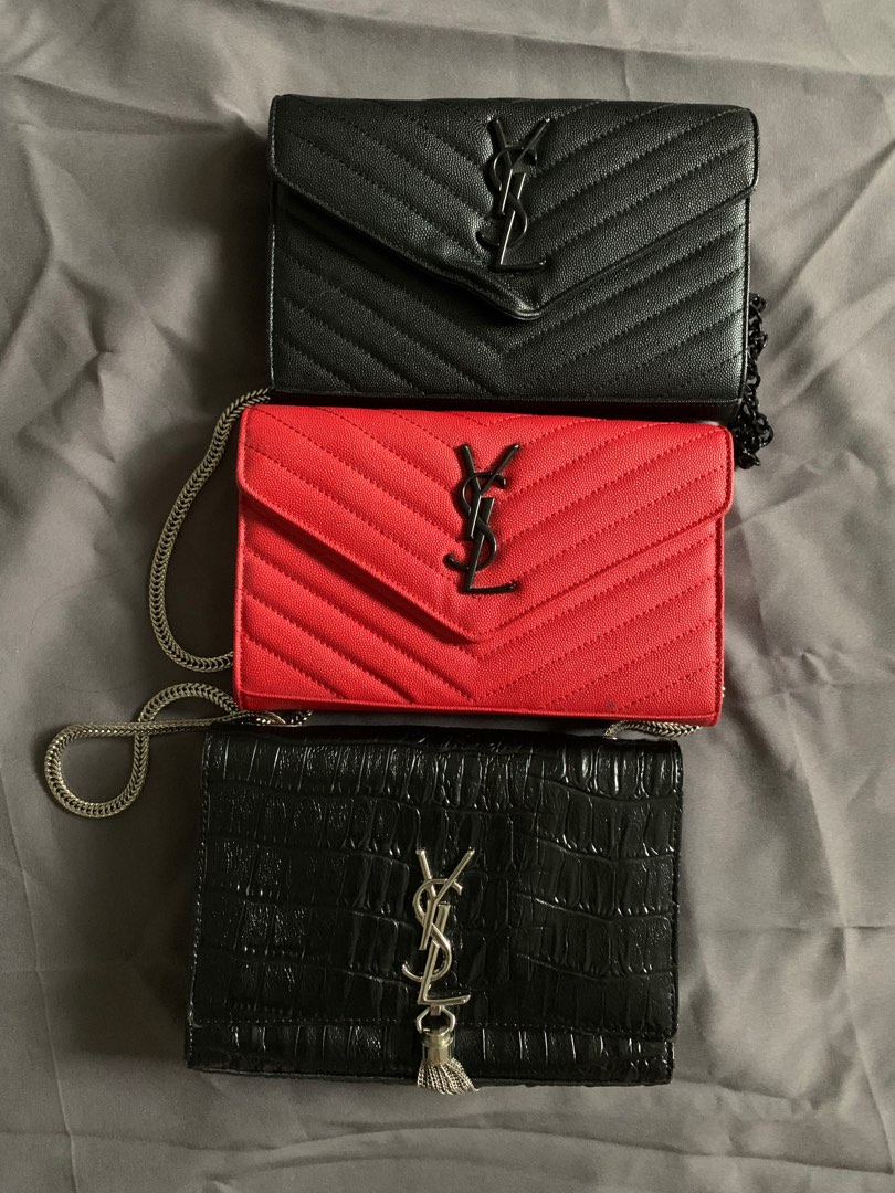 Ysl bag well used, Luxury, Bags & Wallets on Carousell
