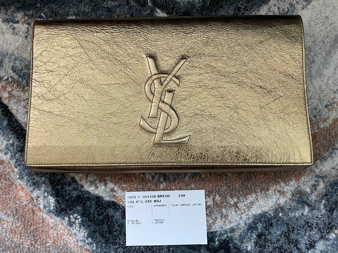 YSL Clutch, Luxury, Bags & Wallets on Carousell