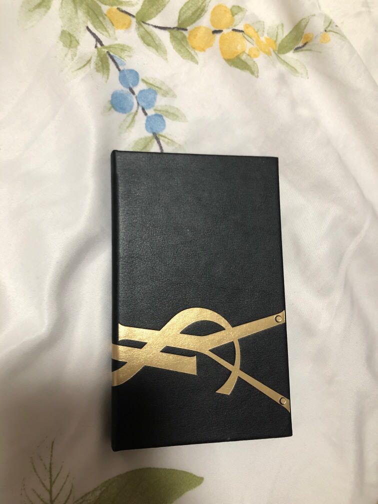 YSL leather mini notebook, Hobbies & Toys, Stationery & Craft ...