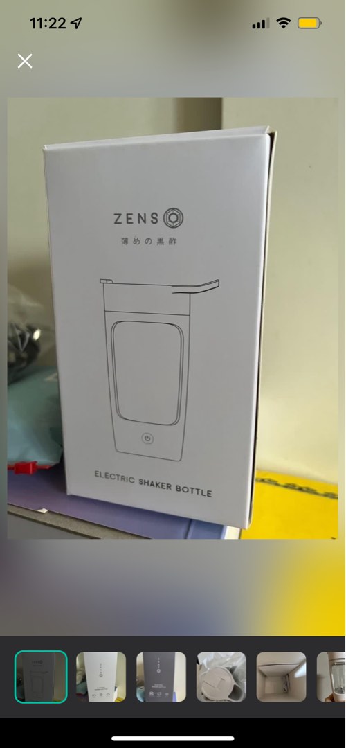 ZENSO electric shaker bottle, Furniture & Home Living, Kitchenware ...