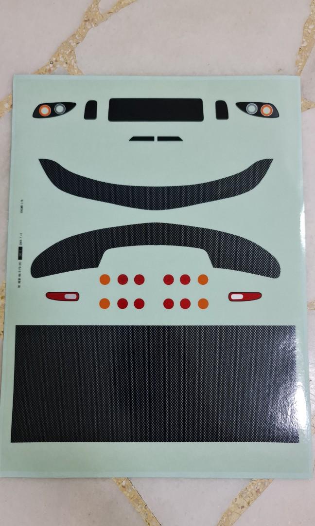 1/10 Yokomo D1 Greddy decal for RX-7 (FD3S) bodyshell, Hobbies & Toys ...