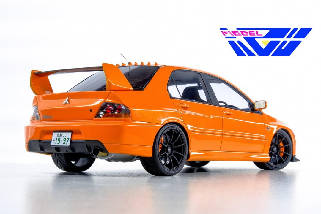 1:18 1/18 AGU Mitsubishi Lancer Evolution 9 Evo 9 Evo IX CT9A Orange ...
