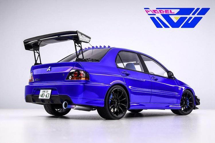 1:18 1/18 AGU Mitsubishi Lancer Evolution 9 Evo 9 Evo IX CT9A Blue ...