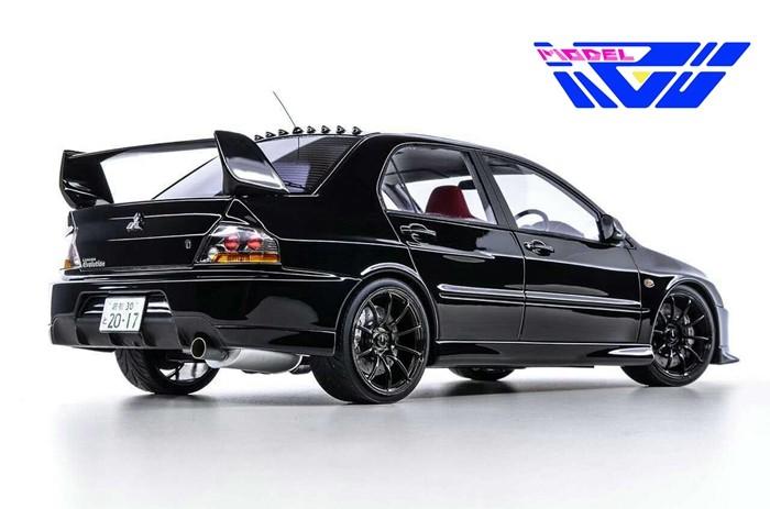 1:18 1/18 AGU Mitsubishi Lancer Evolution 9 Evo 9 Evo IX CT9A Black ...