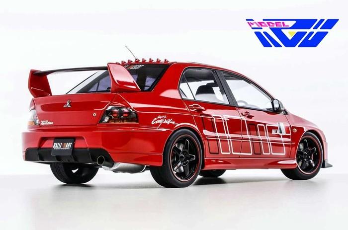 1:18 1/18 AGU Mitsubishi Lancer Evolution 9 Evo 9 Evo IX CT9A Ralliart ...
