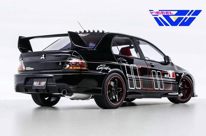 1:18 1/18 AGU Mitsubishi Lancer Evolution 9 Evo 9 Evo IX CT9A Ralliart ...