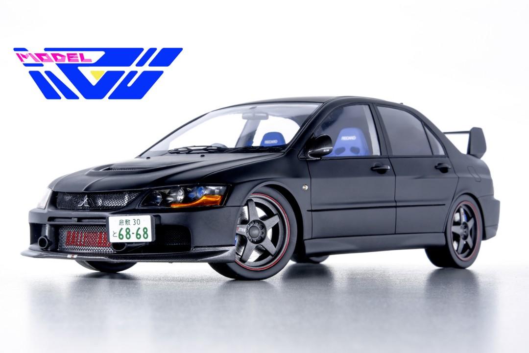 1:18 1/18 AGU Mitsubishi Lancer Evolution 9 Evo 9 Evo IX CT9A Matte ...