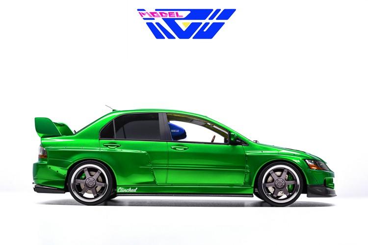 1:18 1/18 AGU Mitsubishi Lancer Evolution 9 Evo 9 Evo IX CT9A Wide Body ...