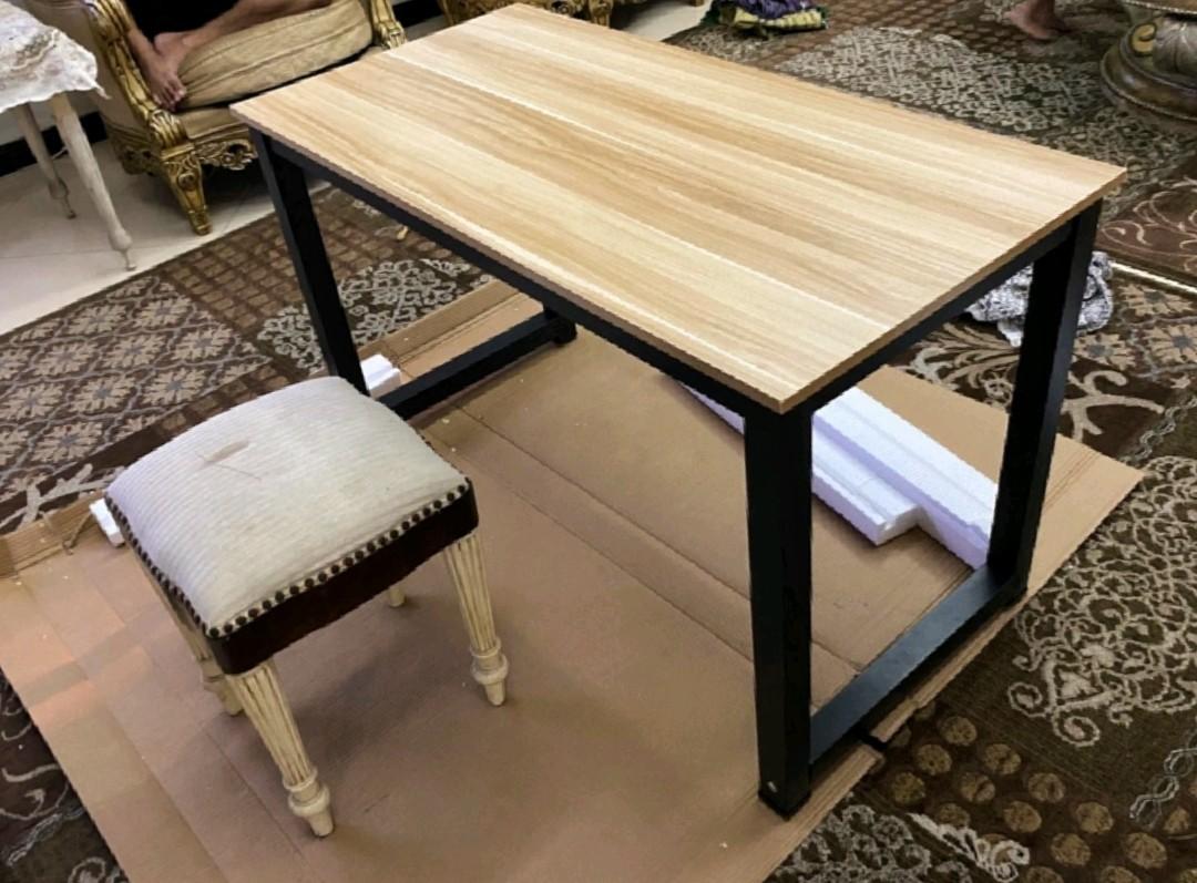 (UNIT BARU) 120CM Computer Table Meja Komputer Meja Makan Meja Ofis ...