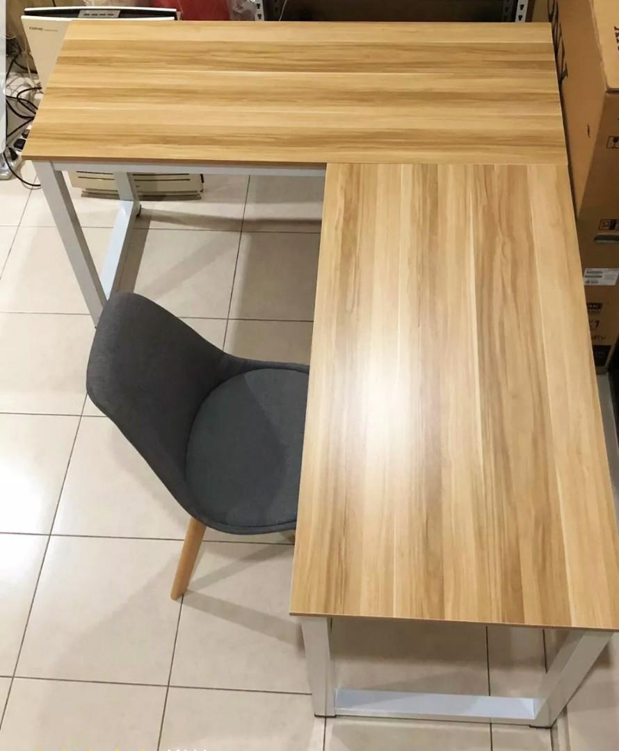 (UNIT BARU) 120CM Computer Table Meja Komputer Meja Makan Meja Ofis ...