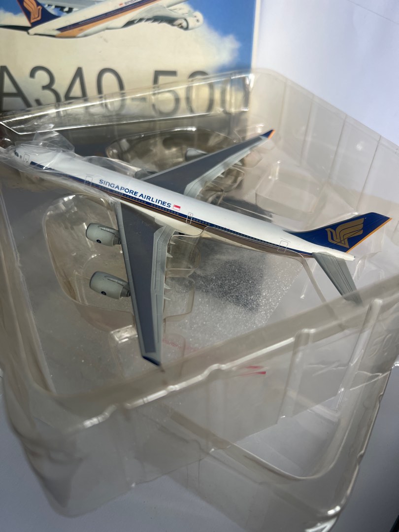 1:400 SQ Singapore airlines A340-500 9V-SGC normal livery Dragon Wings ...