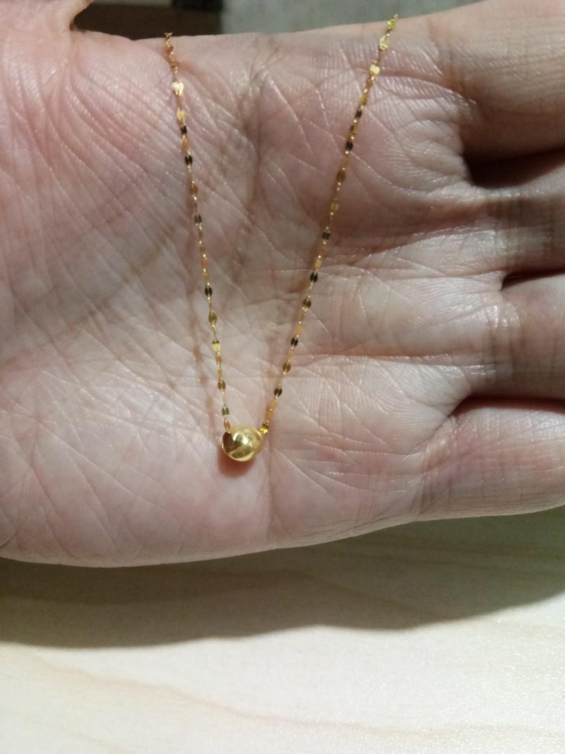 18k saudi gold necklace, Women's Fashion, Jewelry & Organizers ...