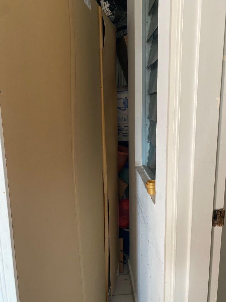 Ikea Brusali - 3 doors wardrobe, Furniture & Home Living, Furniture ...