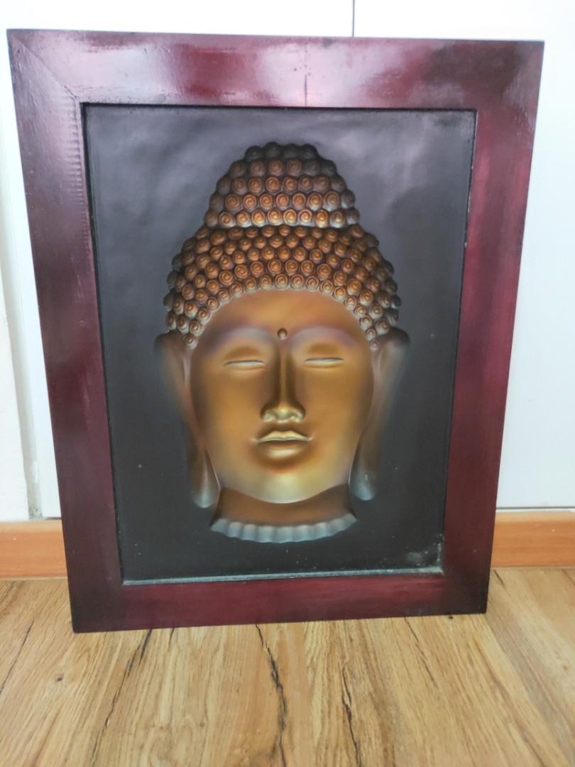 3D Buddha frame, Furniture & Home Living, Home Decor, Wall Decor on ...