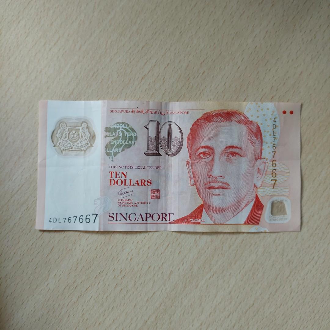 4DL767667. $10 Portrait Series Currency Note., Hobbies & Toys ...
