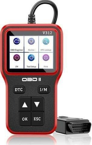 5 in 1 Universal Car Diagnostic Scanner Tool,OBD2 Scanner,Engine Load ...