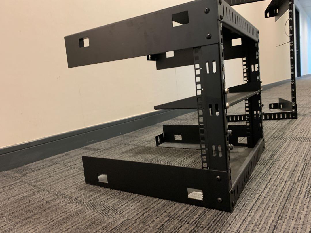 8RU Open Frame Server Rack, 電腦＆科技, 商務用科技產品 - Carousell