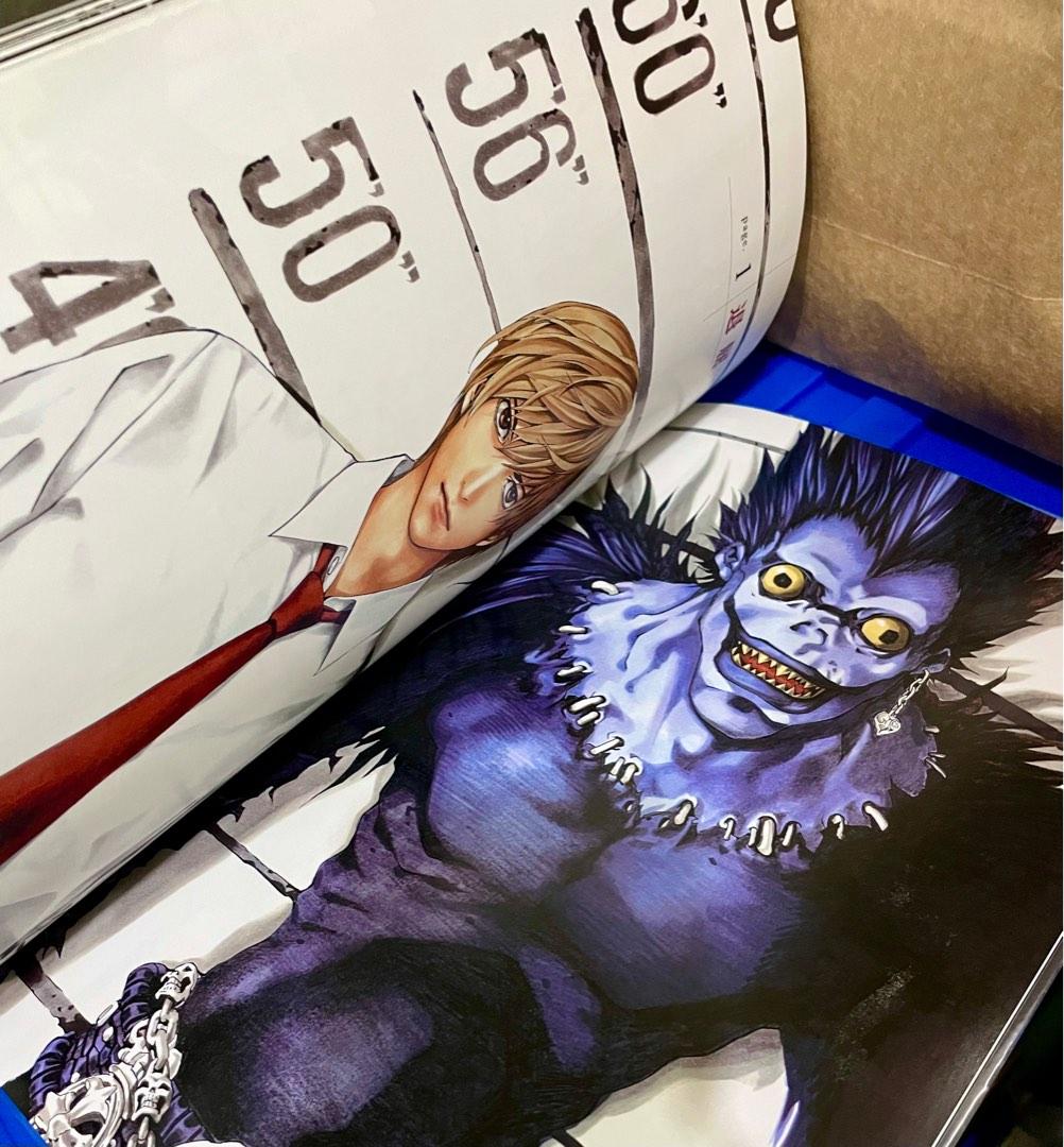 限量特別版 死亡筆記 寫真集 漫畫 内頁有海報 日本 Death note Movie 夜神月 流克 L , 興趣及遊戲, 書本 & 文具 ...