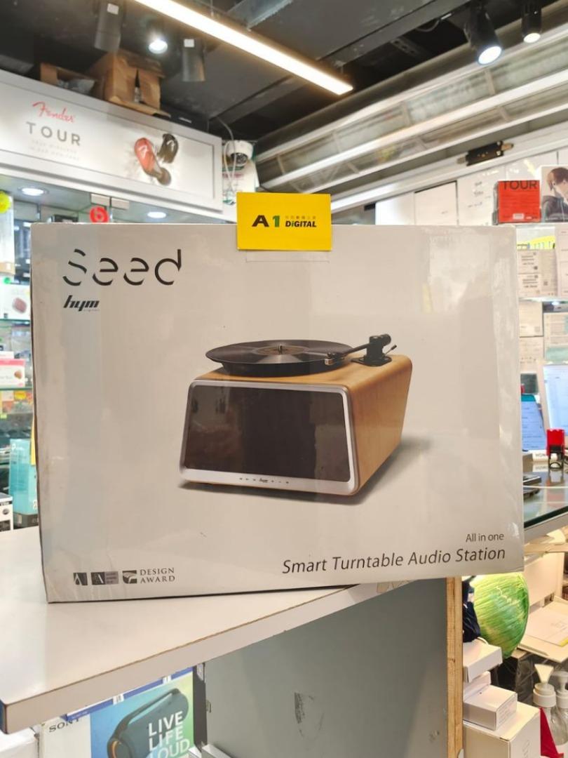 (超靚!) HYM SEED ALL IN ONE HI-FI SYSTEM 一體化音響 黑膠/串流/藍牙, 音響器材, Soundbar ...