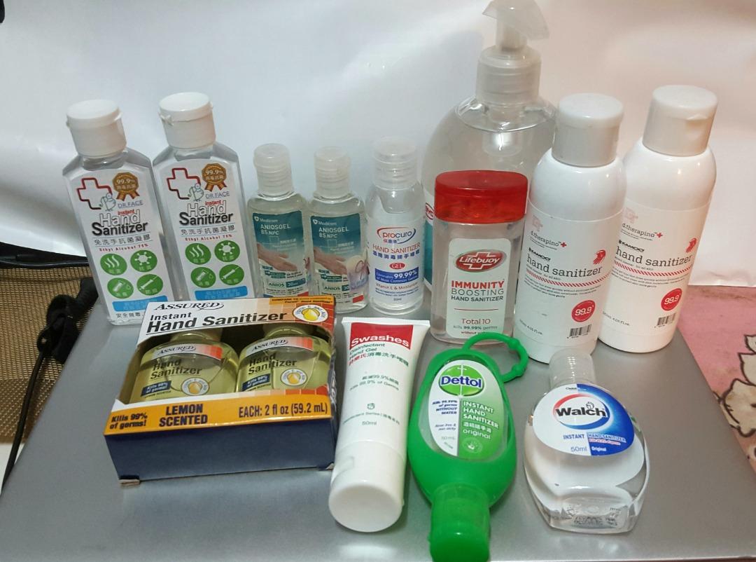 酒精搓手液 免沖洗手液 免洗手抗菌凝膠 乾洗凝膠 免洗搓手液 Instand Hand Sanitizer Dr. Face Walch ...