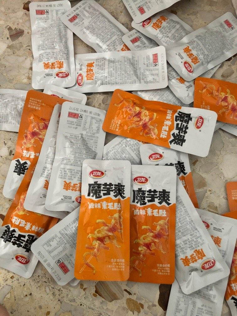 魔芋爽 mala squid, Food & Drinks, Other Food & Drinks on Carousell