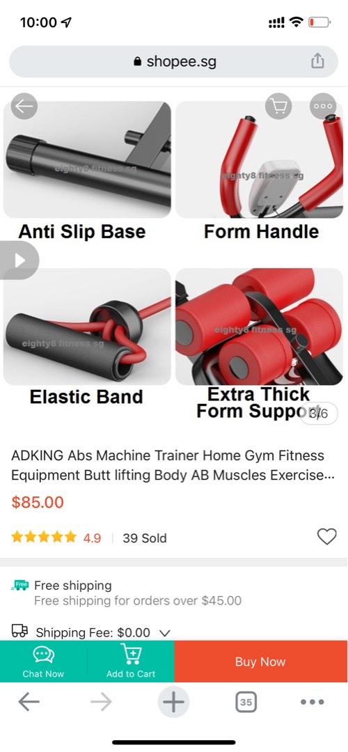 Abs cruncher AD KING BRAND, Sports Equipment, Exercise & Fitness ...