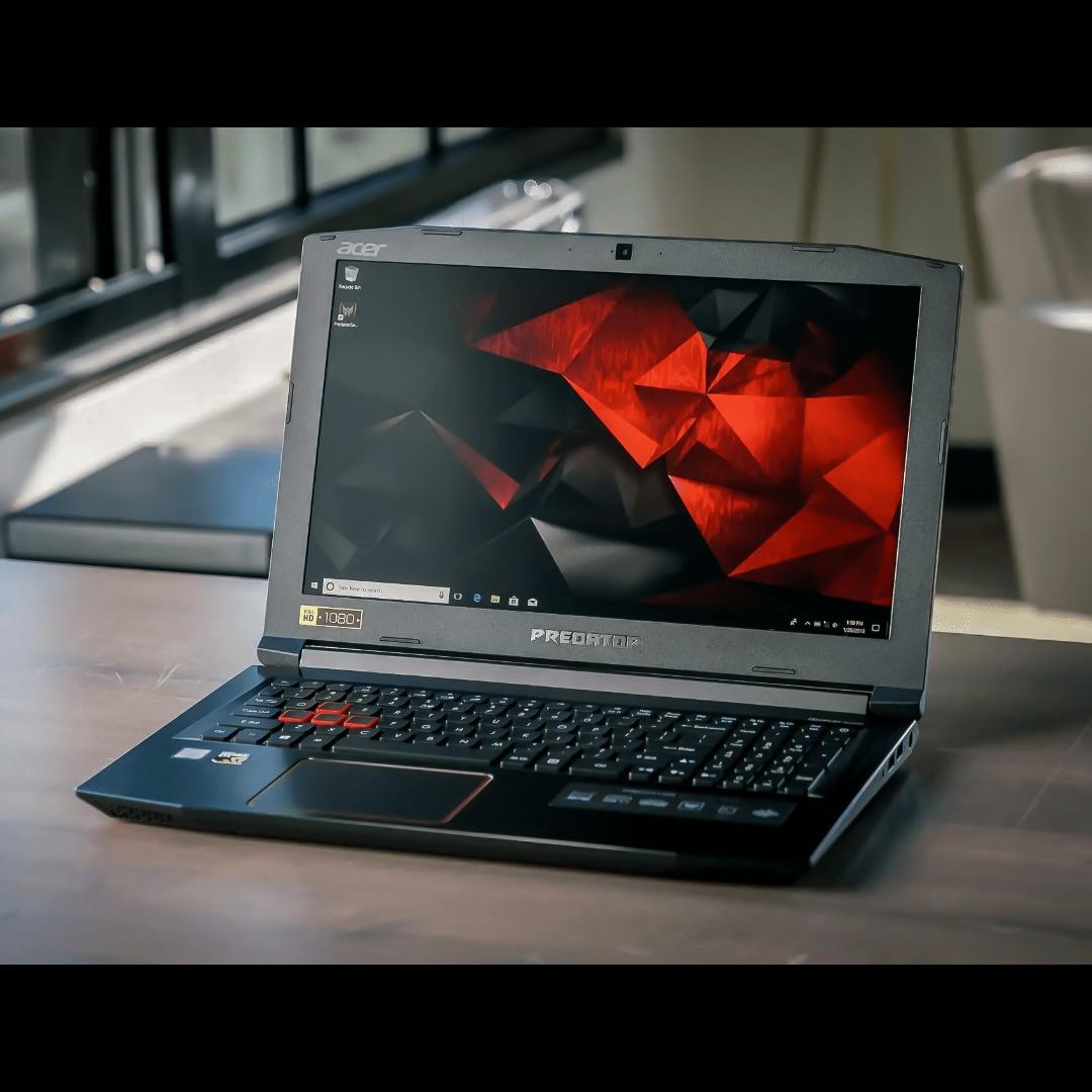 Acer Predator Helios 300 with Cooling Pad, Computers & Tech, Laptops ...