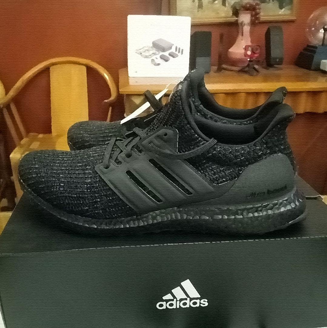 Adidas Ultraboost 4 0 Dna Triple Black Mens Fashion Footwear
