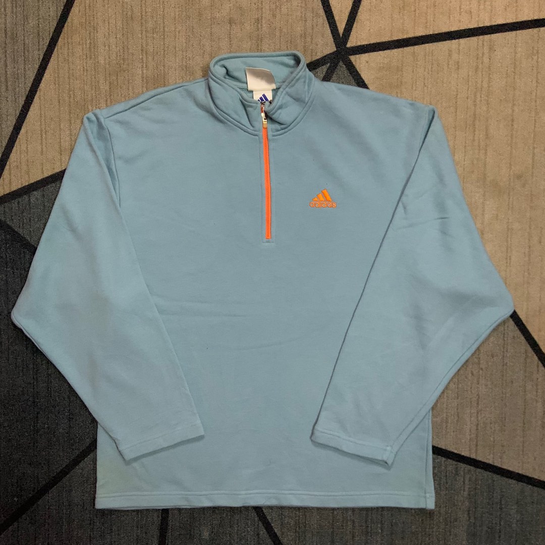 Adidas Vintage Turtle Neck, Men's Fashion, Coats, Jackets and Outerwear ...