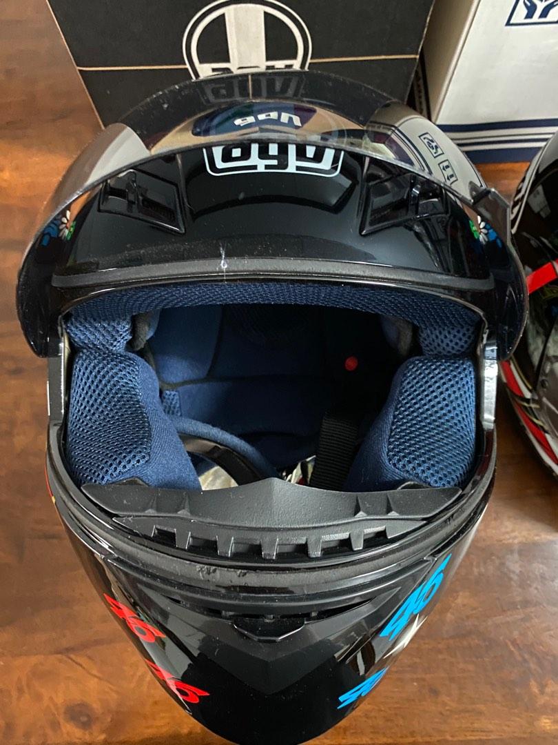 AGV K3 Sun & Moon VR Original, Auto Accessories on Carousell