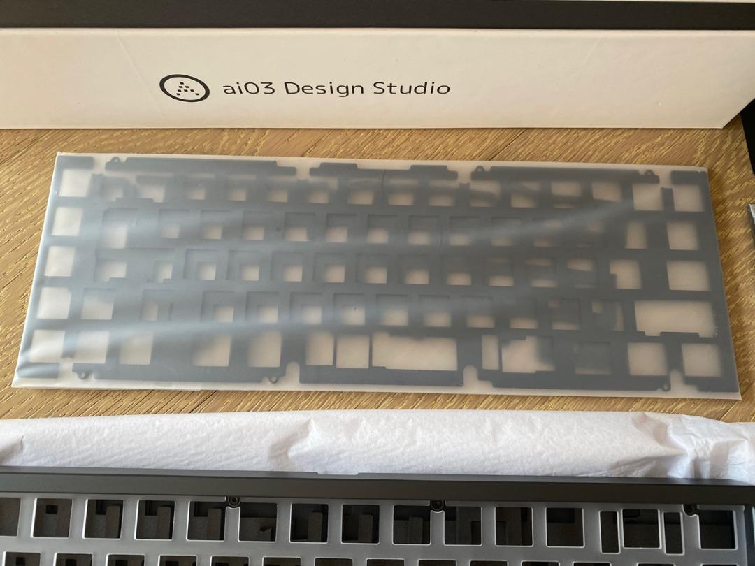 ai03 Vega 65% Custom Mechanical Keyboard Kit, 2 PCBs, 2 plates, 電腦＆科技 ...