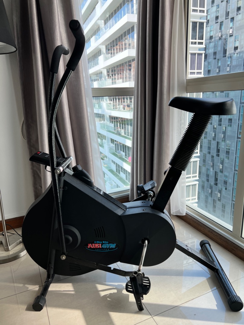 AIBI 2 way bike with HR handles, Sports Equipment, Exercise & Fitness ...