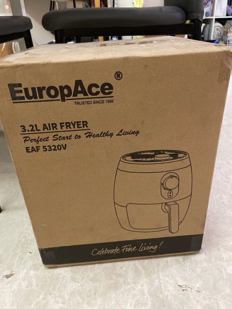 Air fryer 3.2L EuropAce, TV & Home Appliances, Kitchen Appliances ...