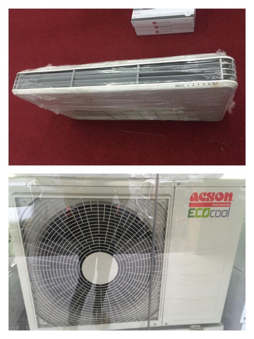 Aircond 2.5hp Ceiling Exposed 07B, TV & Home Appliances, Air ...