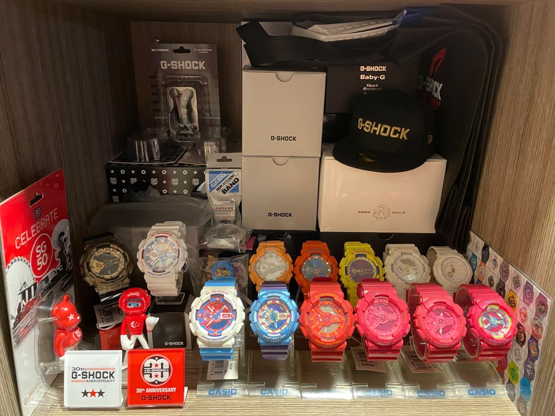 All of my G-Shock & Baby G collections for sale, comes with original ...
