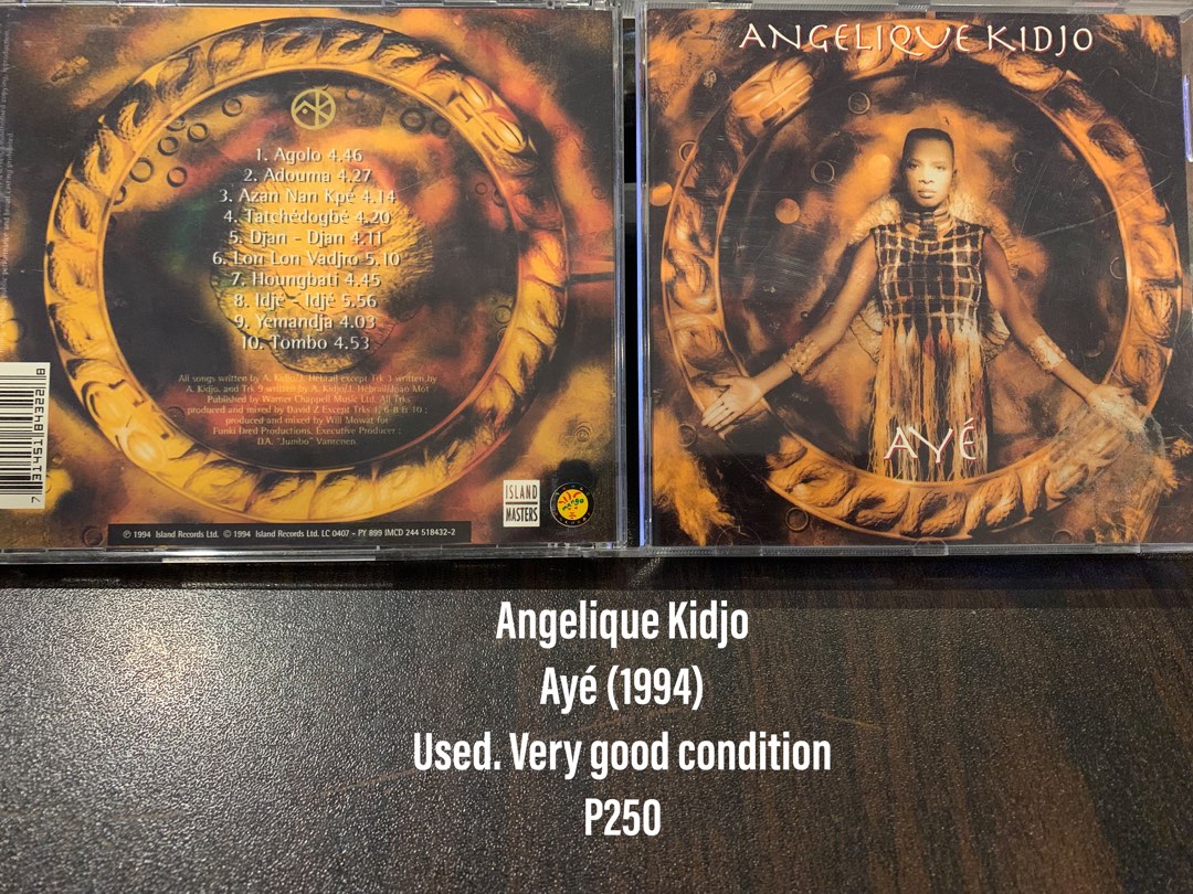 Angelique Kidjo / Aye CD, Hobbies & Toys, Music & Media, CDs & DVDs on ...