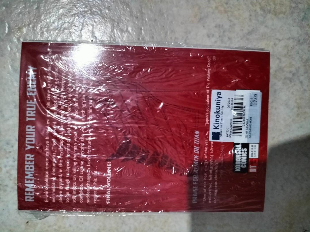 AOT: no regrets vol 2, Hobbies & Toys, Books & Magazines, Comics ...