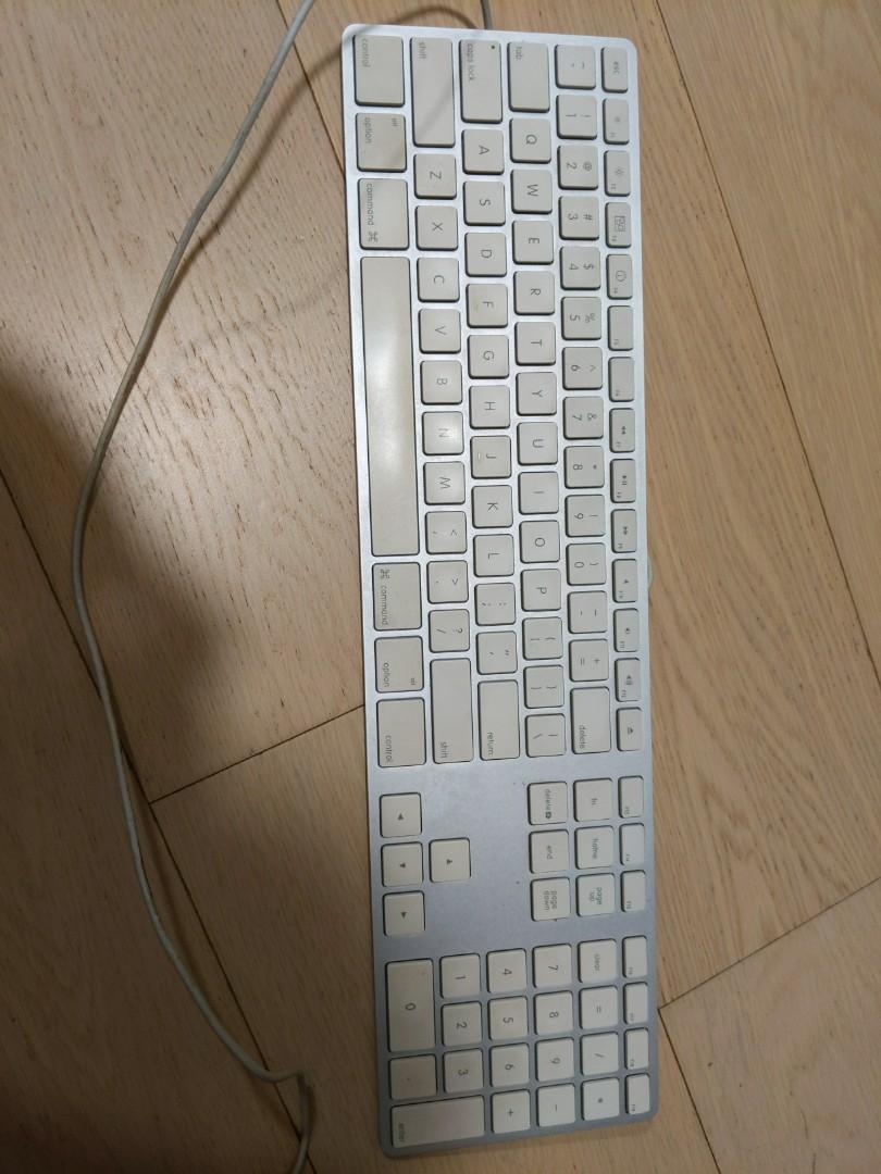 Apple iMac Keyboard, 電腦＆科技, 電腦周邊及配件, 電腦鍵盤及相關產品 - Carousell