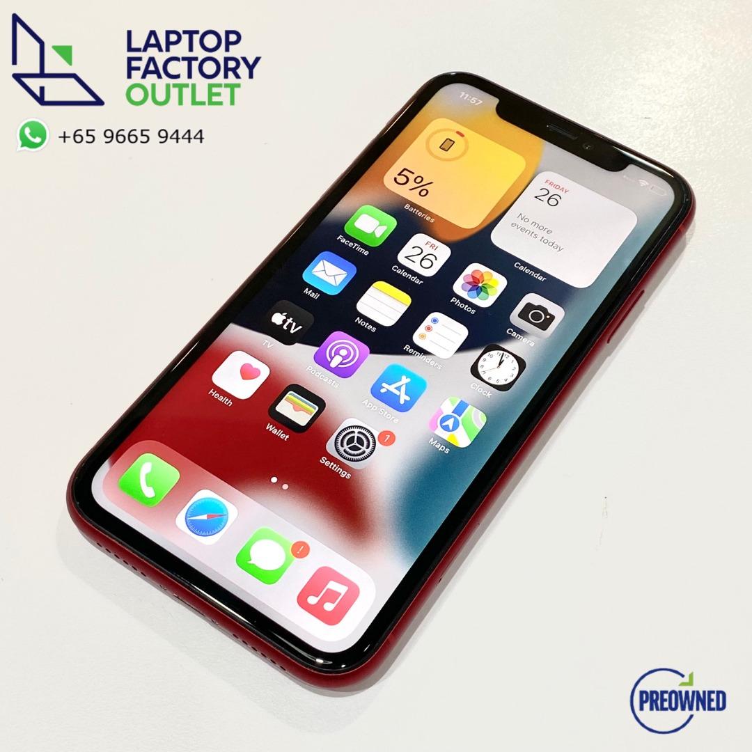 APPLE IPhone 11 A2221 128GB Red, Mobile Phones & Gadgets, Mobile Phones ...