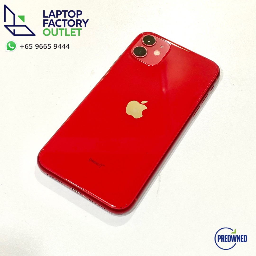APPLE IPhone 11 A2221 128GB Red, Mobile Phones & Gadgets, Mobile Phones ...
