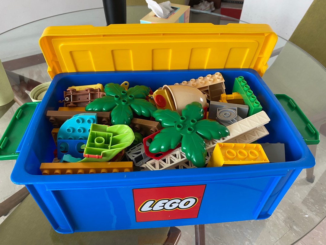 Assortment of large Lego bricks, Hobbies & Toys, Toys & Games on Carousell