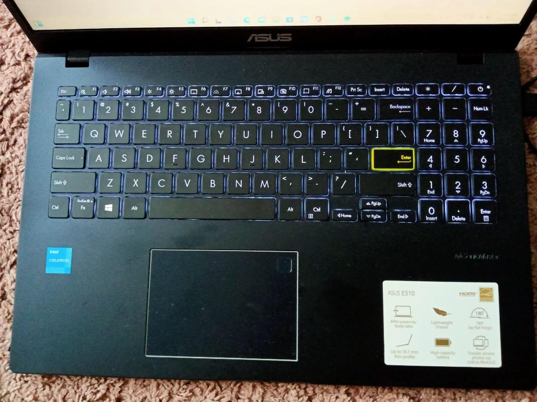 Asus E510 Laptop, Computers & Tech, Laptops & Notebooks on Carousell