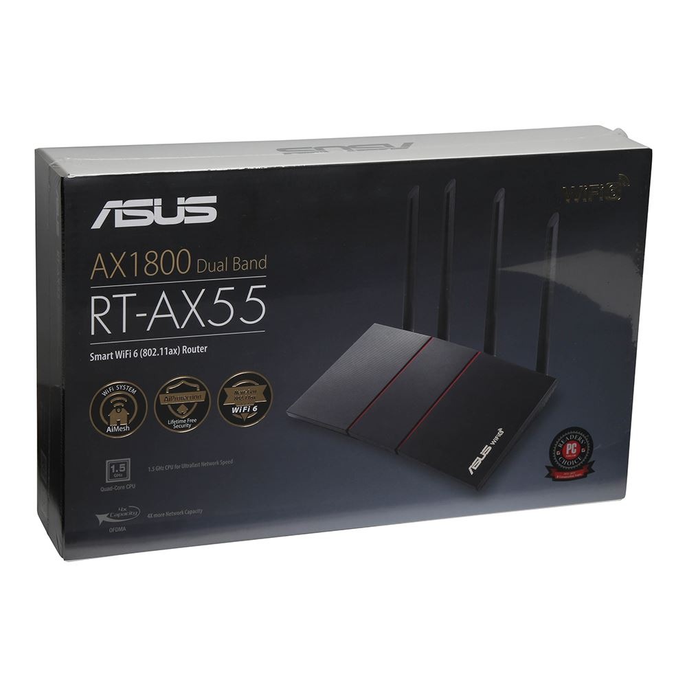(No Nego) ASUS Router /AX1800 Dual Band RT-AX55/ Smart WIFI6, Computers ...