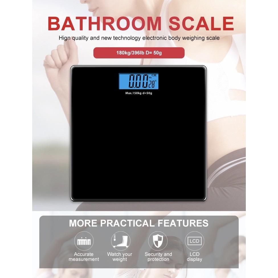 Digital Body Weighing Scale Temperature Fat Scales Weighing Machine ...