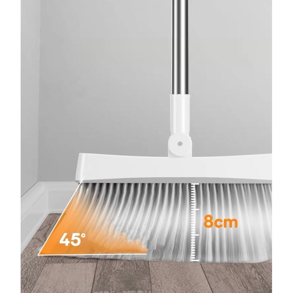 Rotatable Broom and Wind Proof Dust Pan with Broom Comb Broom Set ...