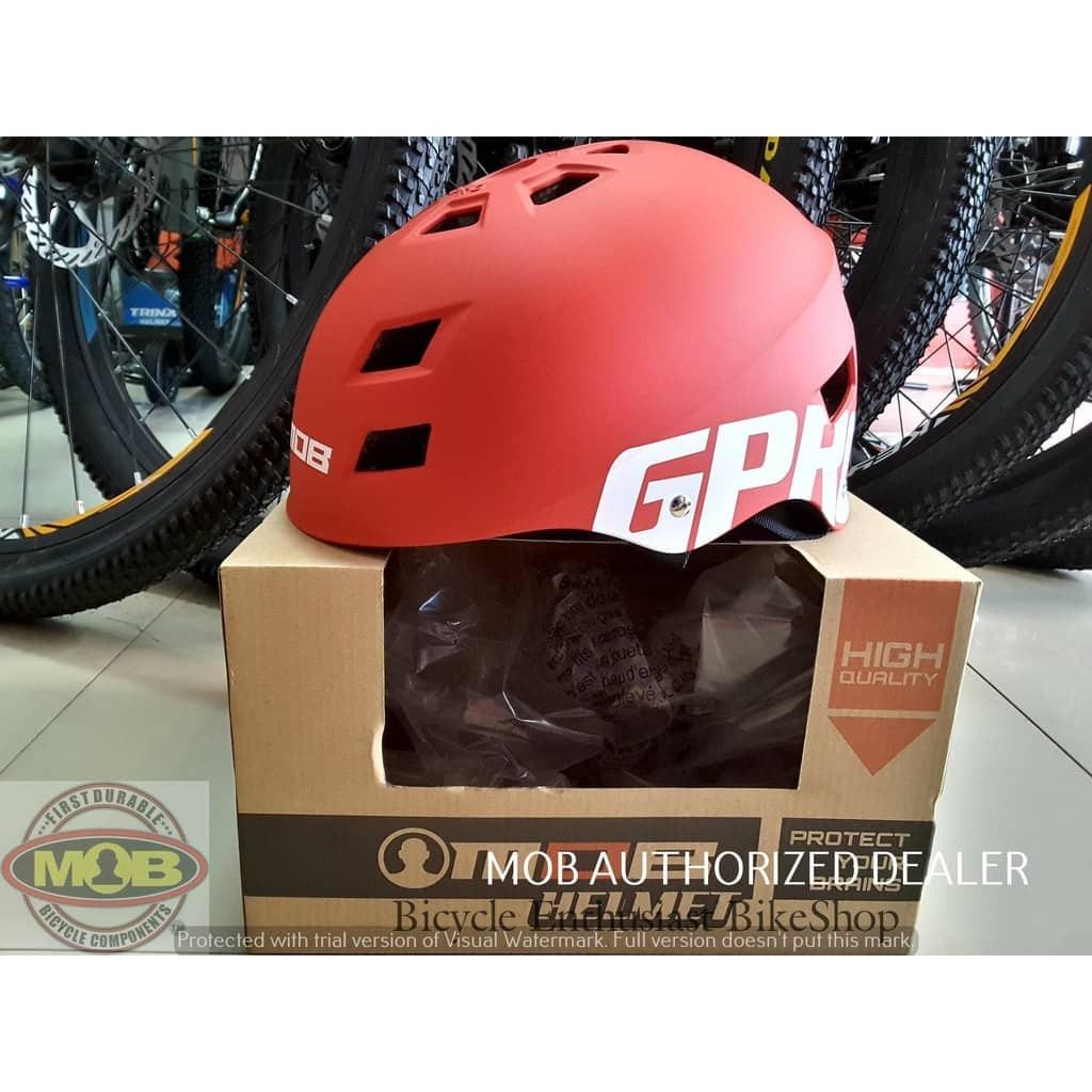 Authentic MOB GPRO Nutshell Helmet Made in Taiwan Mob G-pro Bicycle MTB ...
