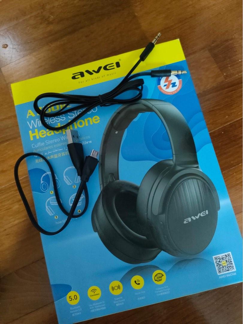 AWEI A780BL Wireless Stereo Headphone, Audio, Headphones & Headsets on ...