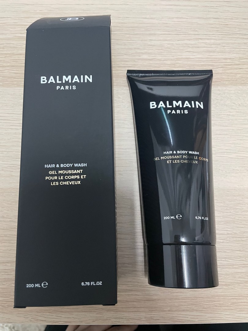 Balmain Homme Hair & Body wash 200ml, 美容＆化妝品, 沐浴＆身體護理, 沐浴及身體護理 - 沐浴 ...