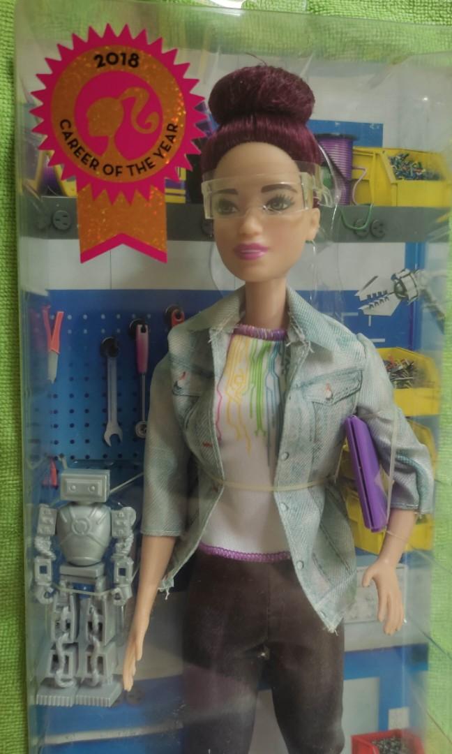 Barbie Robotics Engineer Doll, Hobbies & Toys, Toys & Games on Carousell