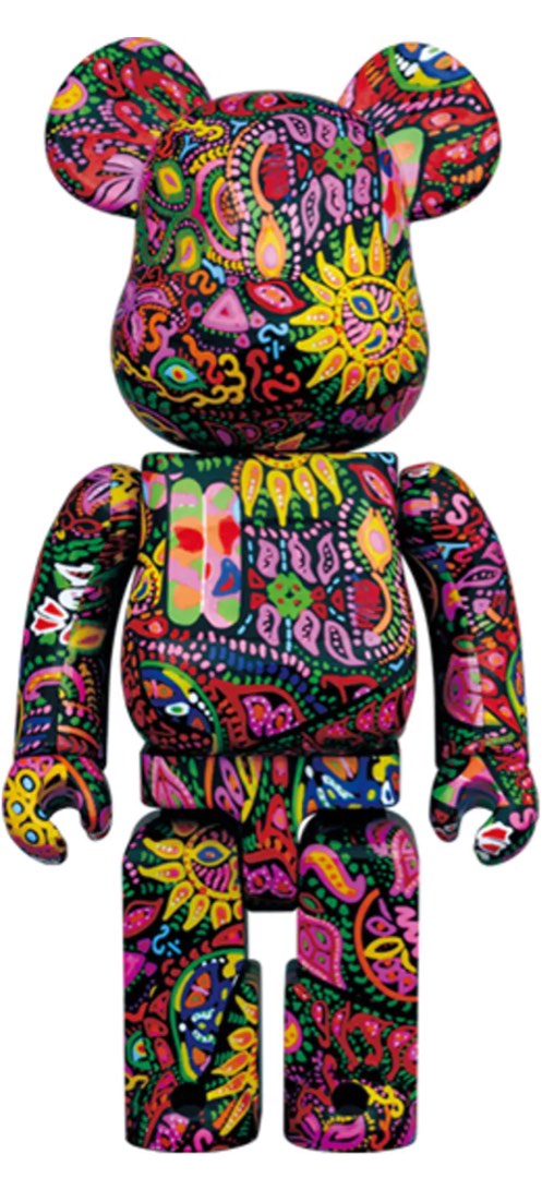 Bearbrick Psychedelic Paisley 1000%, Hobbies & Toys, Memorabilia ...